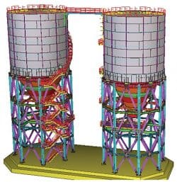 Conceptul de izolare a bazei structurii aplicat unui siloz cu structura ...